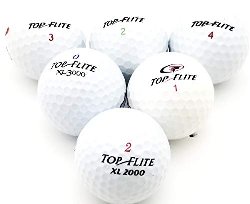 Top Flight Recycled Golf Balls Mix (Pack of 50)