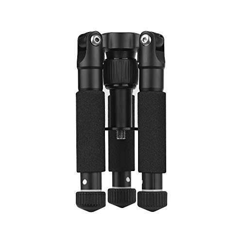 Tickas Aluminum Alloy Mini Tripod 3-Position Adjustment Telescopic Bracket 3/8 Inch Screw Max. Height 32.3cm for Action Camera
