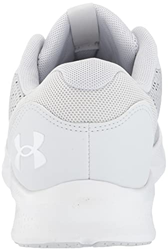 Under Armour Women's Shadow, Halo Gray (100)/White, 8 M US