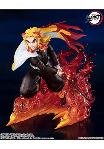 TAMASHII NATIONS - Demon Slayer: Kimetsu no Yaiba - Kyojuro Rengoku Flame Hashira, Bandai Spirits FiguartsZERO Collectible Statue