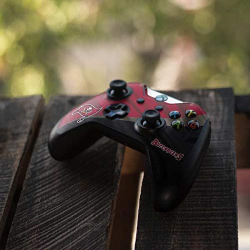 Skinit Decal Gaming Skin Compatible with Xbox One Elite Controller - Officially Licensed NFL Tampa Bay Buccaneers Design