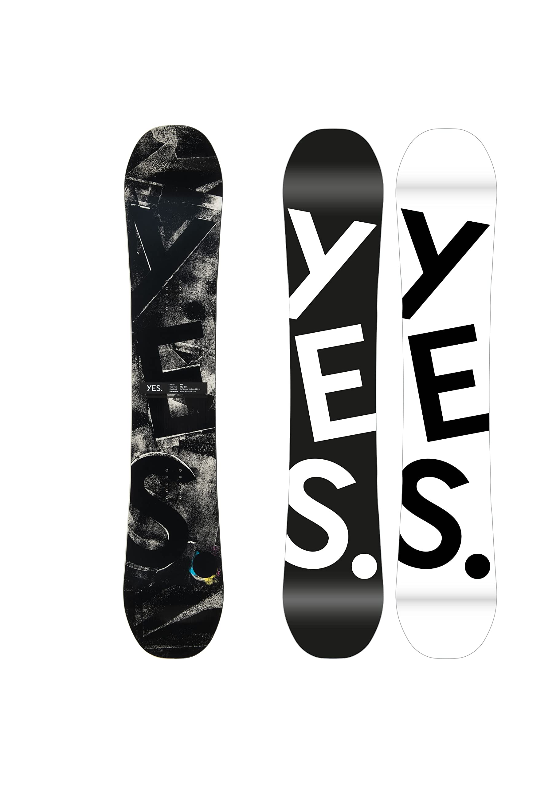 YES. Snowboards Basic, True Twin, CamRock, 156cm, Wide