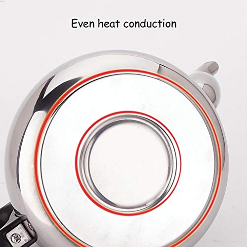 Stainless Steel Kettle Stove Kettle Creative Fashion Teapot Large-capacity Household Teapot With Filter (1.3L, 43.9OZ) Multifunctional water kettle