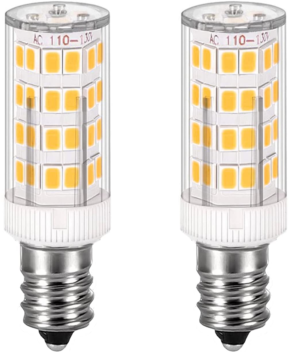 SZHZBZW E11 Led Bulb Replaces T4/T3 JD Type Clear Light Bulbs Warm White 3000K 2 Pack