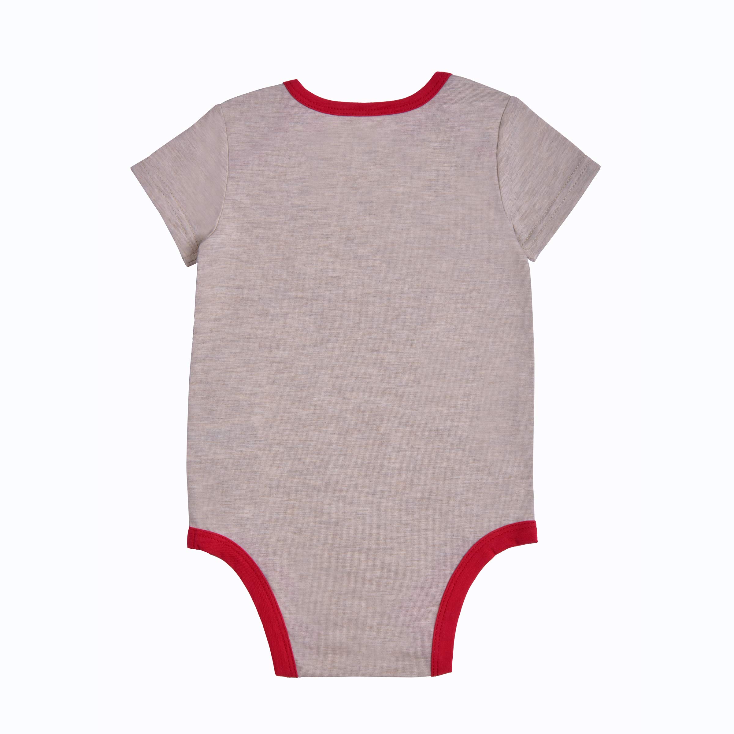 WARNER BROS Harry Potter Boy's 3-Piece Snuggle This Muggle Footed Pant Set, Maroon/Beige/Yellow, Size 6 Months