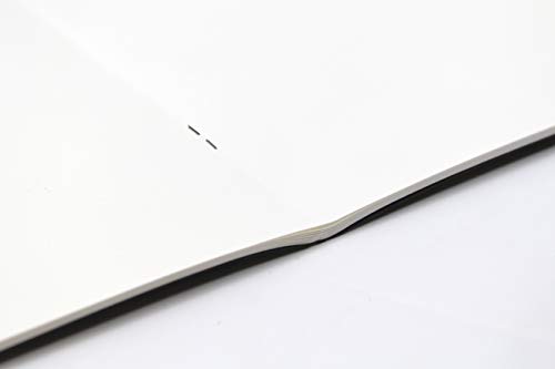 Silvine A4 Portrait Field Sketchbook - 40 Pages (20 Sheets) 140gsm Textured White Cartridge Paper [Pack of 10]