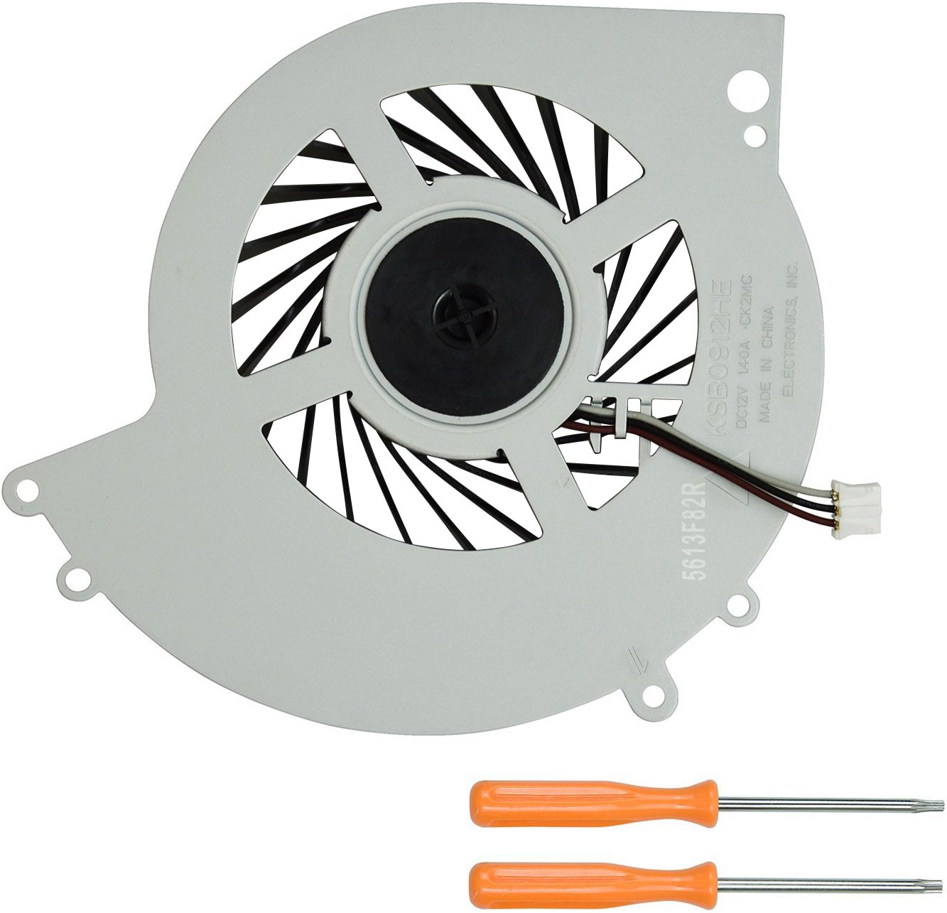 Replacement Internal Cooling Fan KSB0912HE for PS4 CUH-12XX CUH-1200 CUH-1200AB01 CUH-1200AB02 1215A 1215B Series + Tool Kit