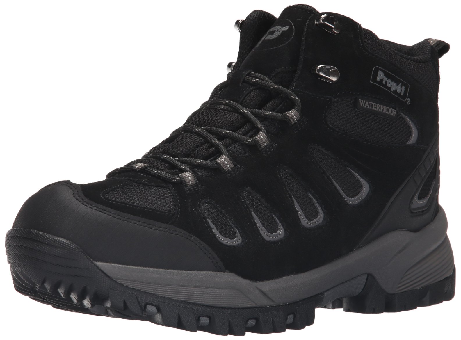 Propét Men'sRidge Walker Hiking Boot, Black, 13 XX-Wide US
