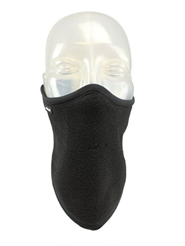 Seirus Innovation Men's Polar Scarf, Black, Small/Medium