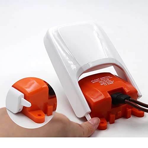 XuuSHA Hand Bilge Pump 12V 24V 32V DC Automatic Electric Boat Marine Bilge Pump Float Switch Bilge Pump Automatic