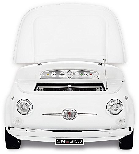 Smeg Fiat 500 Freestanding Compact Cooler,White