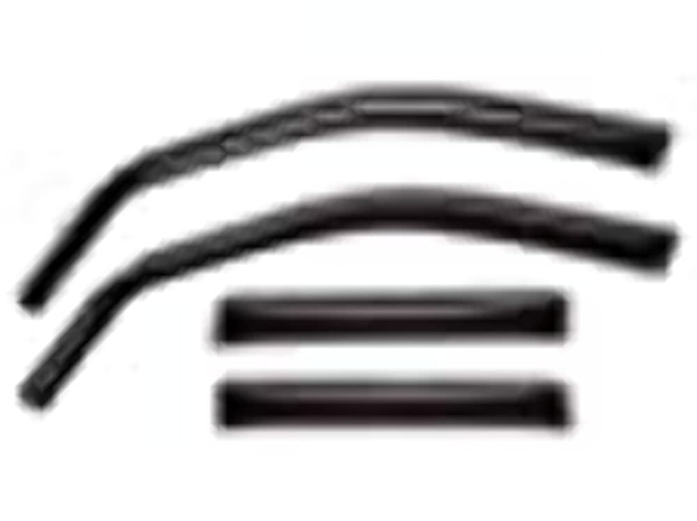 WeatherTech Custom Fit Side Window Deflectors for Navigator, Expedition, Expedition Max, Navigator L - (82925), Front & Rear Set - Dark Tint