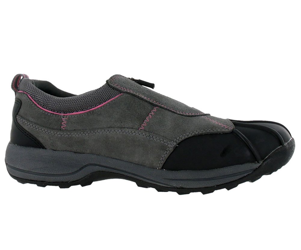 Ryka Terrain Zip Womens Shoes Size 9.5, Color: Grey/Black/Pink