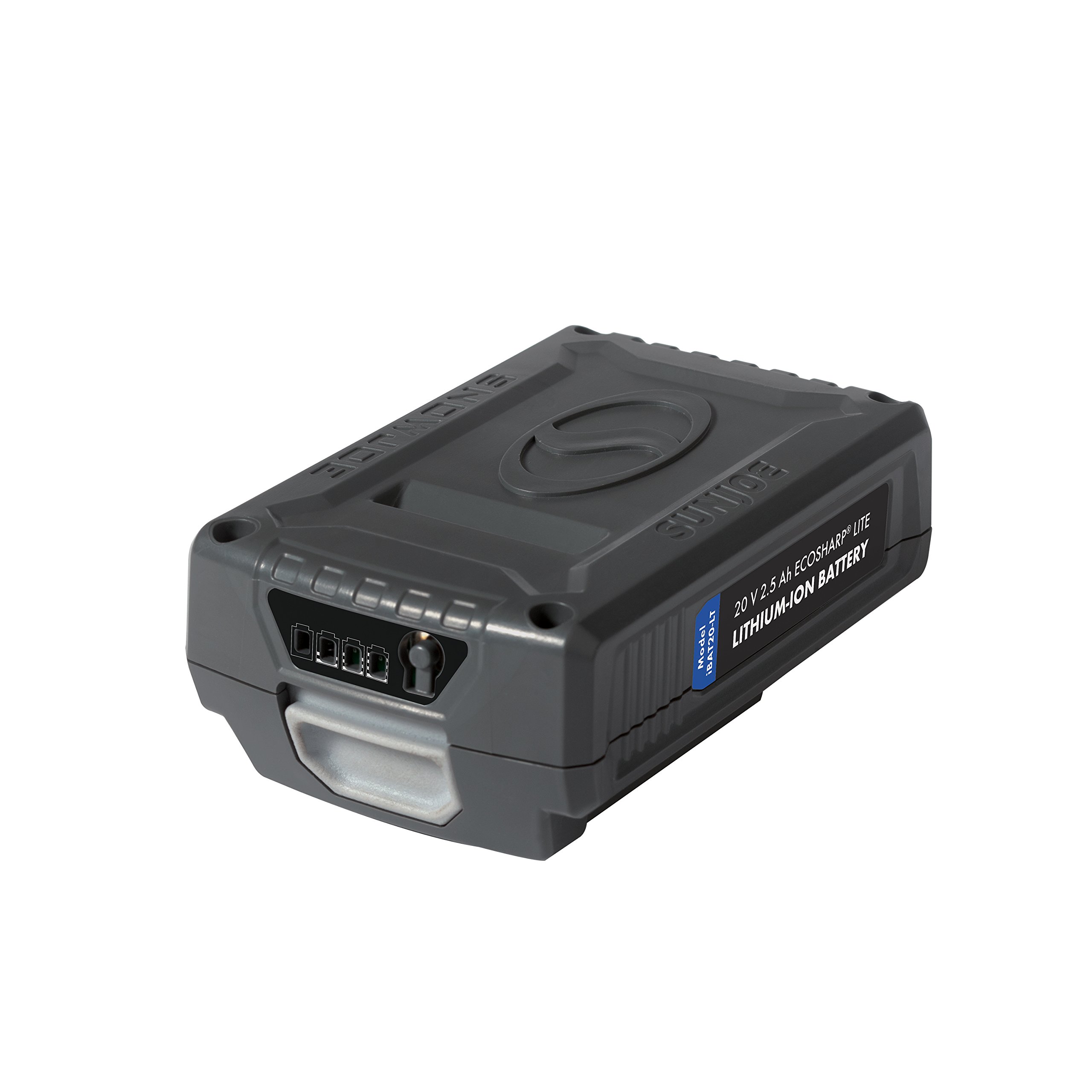 Snow Joe + Sun Joe IBAT20-LT Ecosharp Lite Lithium-Ion Battery, Black