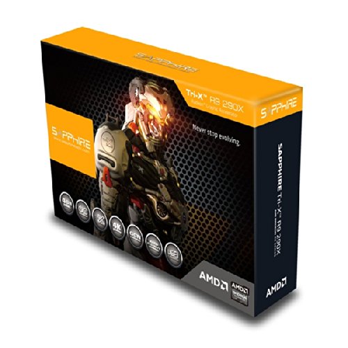 Sapphire 11226-00-40G Carte Graphique ATI R9 290X 1040 Mhz 4096 Mo PCI-Express