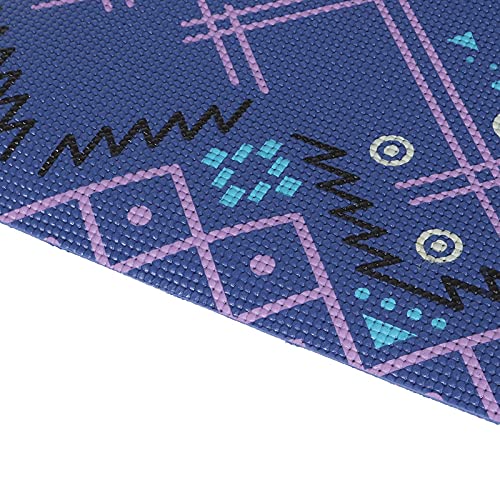Vector X 4mm PVC Printed Yoga Mat (Multicolor)