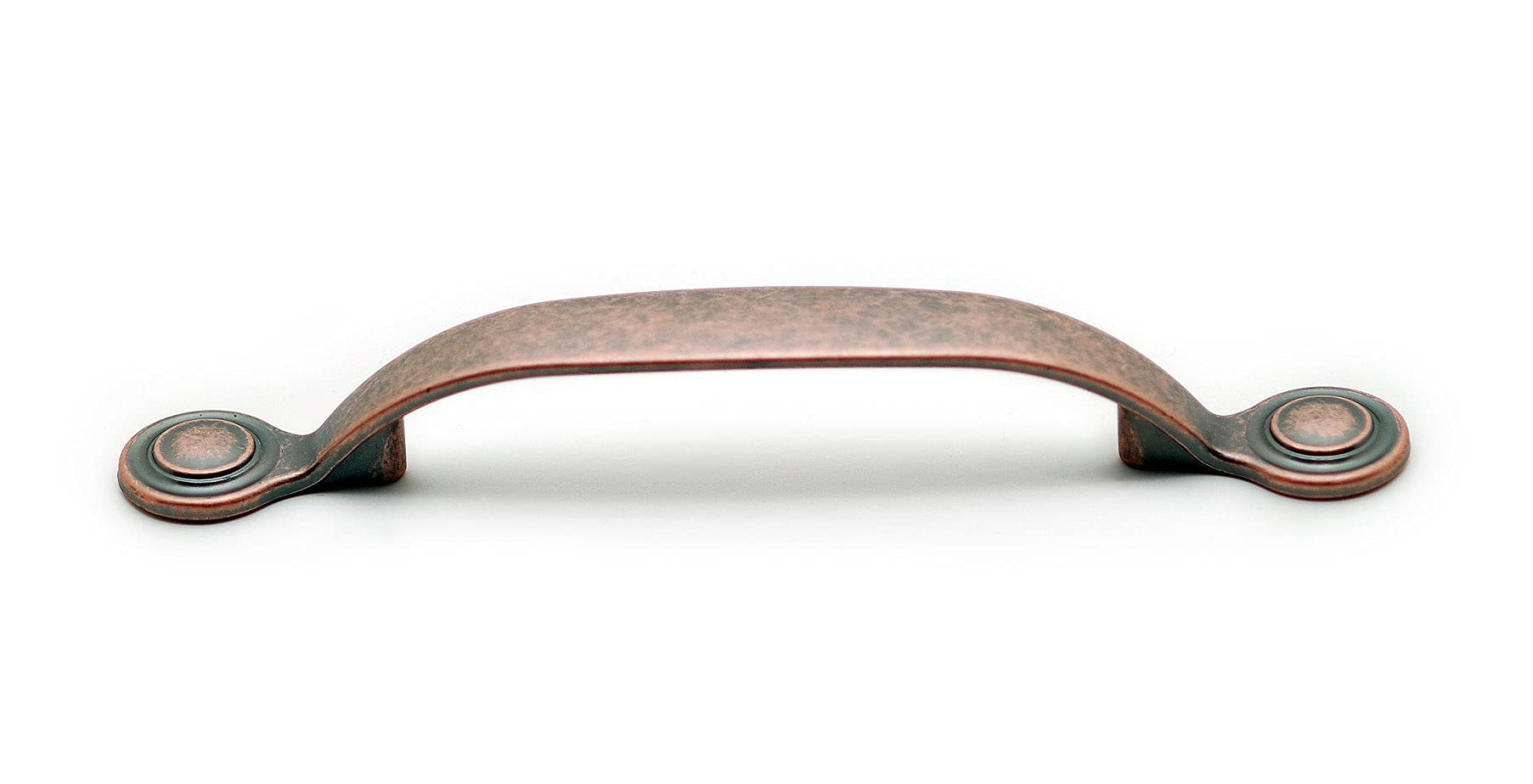 Richelieu Hardware BP288996193 Notre-Dame Collection 3 3/4-inch (96 mm) Center-to-Center Antique Copper Traditional Cabinet and Drawer Pull Handle for Kitchen, Bathroom, and Furniture