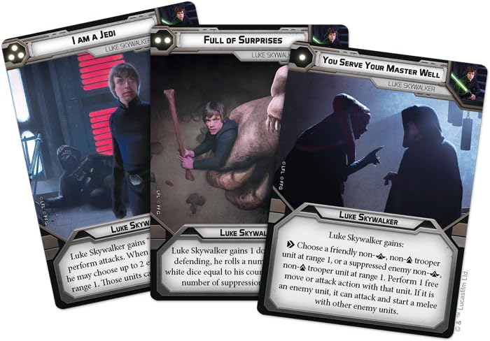 Star Wars Legion Luke Skywalker Expansion | Two Player Battle Game | Miniatures Game | Strategy Game for Adults and Teens | Ages 14+ | Average Playtime 3 Hours | Made by Atomic Mass Games