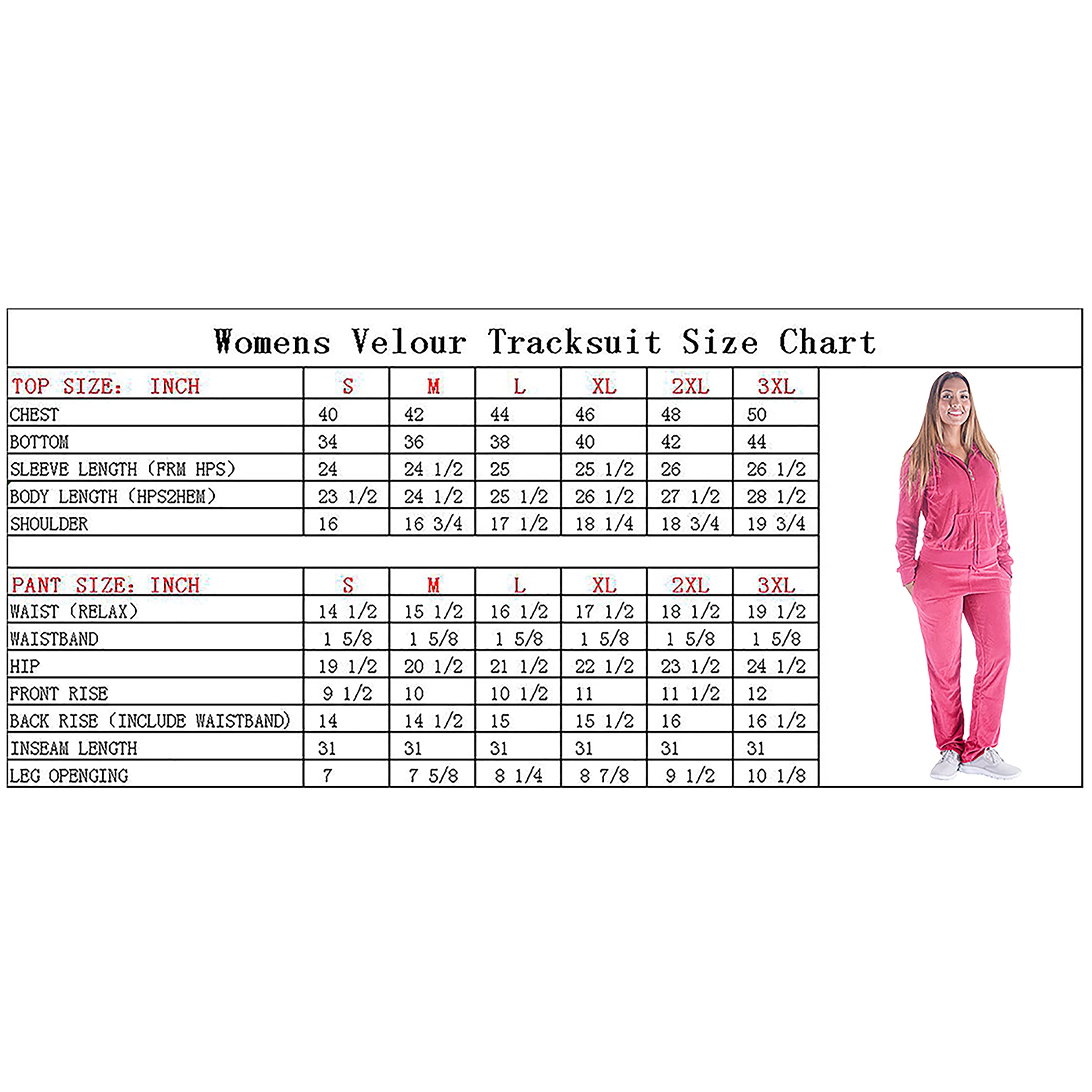 Velour Sweatsuits for Women 2 Piece Zip Up Hoodies Tracksuits Solid Comfy Lounge Wear Causal Sportwear Joggers Outfits Pink Large