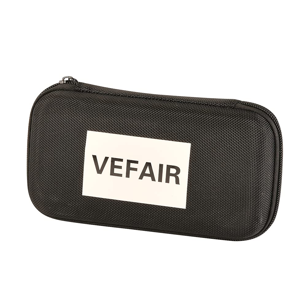 VEFAIR Universal Handgun Cleaning Kit Gun Cleaning Kit Brass Jags Tips Nylon Brushes for .357/9mm.40.45 Caliber Pistols with Zipper Closed Portable Case