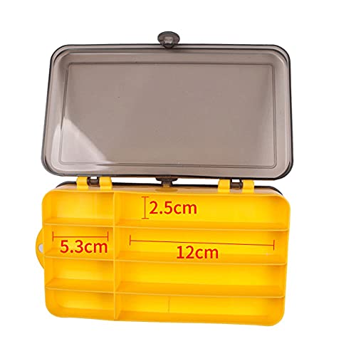 UXZDX CUJUX Double-Sided Fishing Box Fishing Accessories Bait Hook Storage Box Fishing Tackle Storage Box