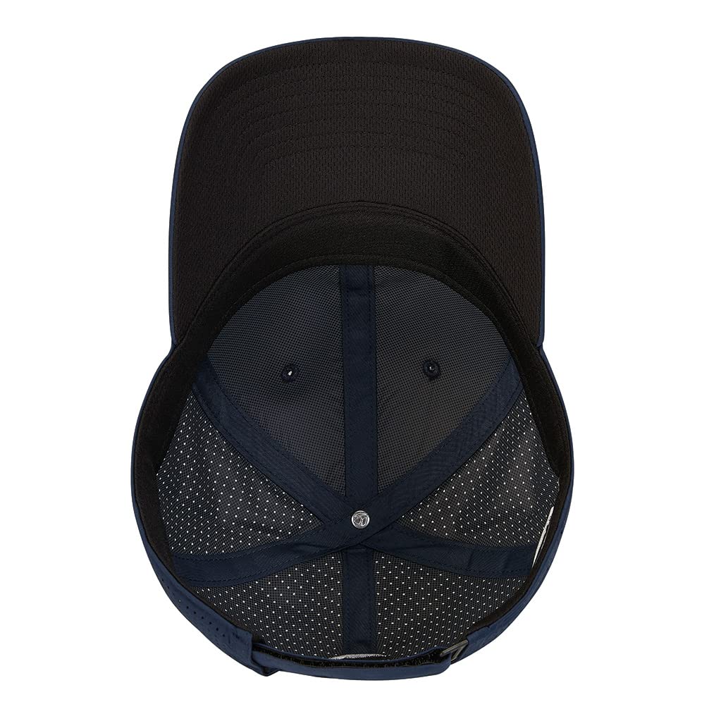 TaylorMade Golf TAYLOR MADE mens Perforamce Lite Patch Hat, Navy, Medium