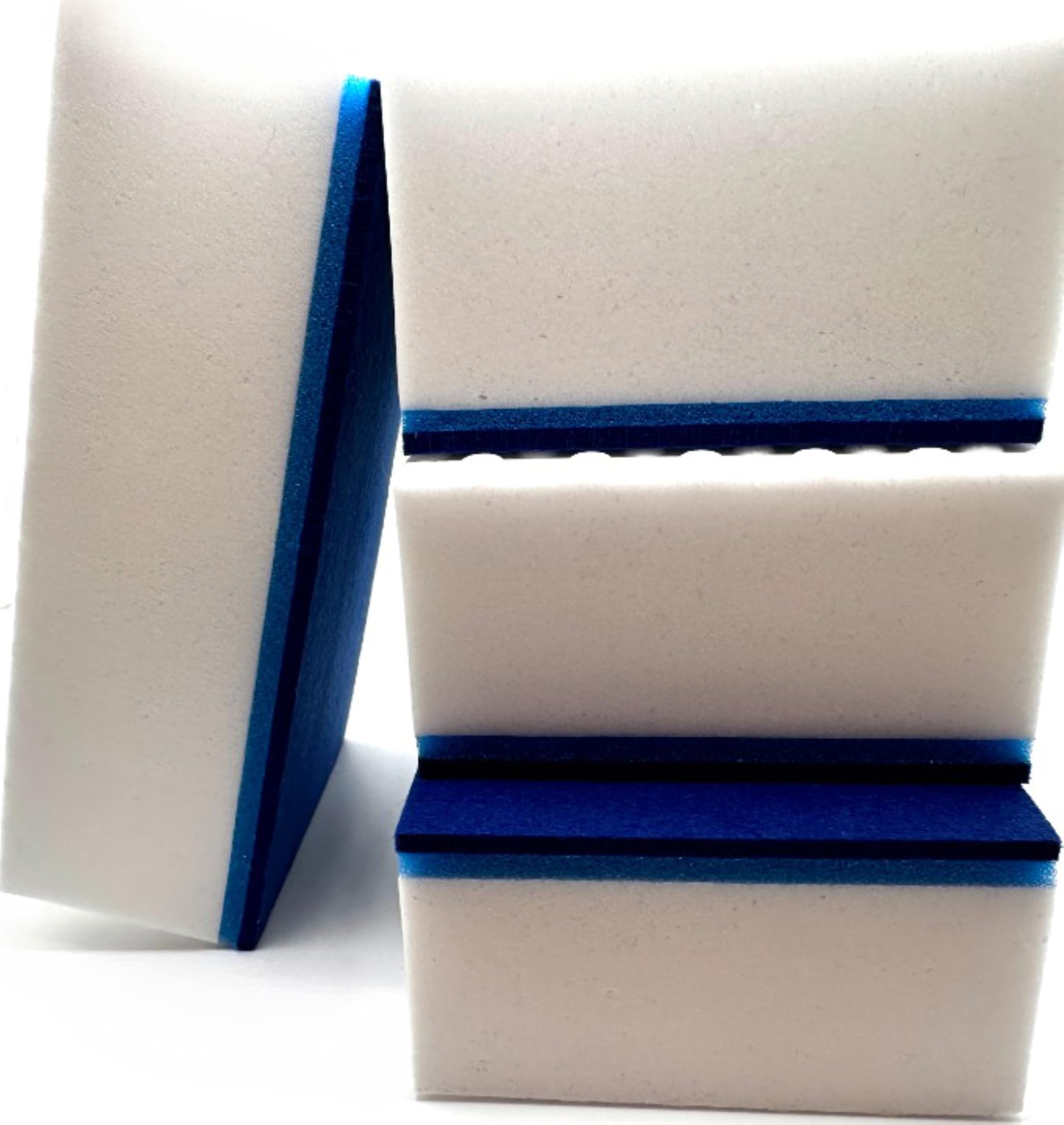 Pro-Graad 4 Pack XL Magic Sponge Eraser Cleaner, 6β x 3.5β x 2β Eraser Pads, Cleans Scuffs, Marks & Dirt from Kitchen, Bathroom, Boat Decks, Fiberglass, Aluminum, Gelcoat, Plastic, Vinyl & Metal