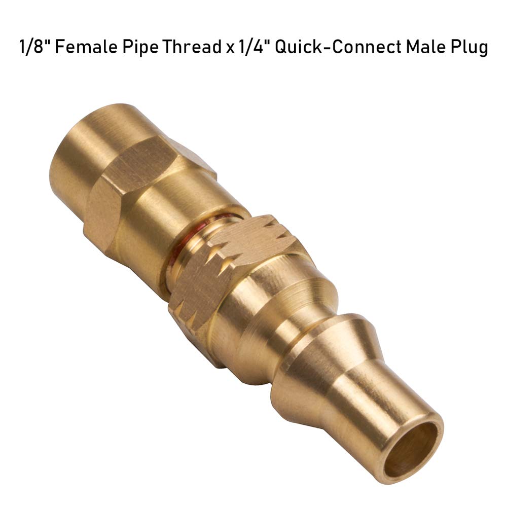 SHINESTAR 12FT RV Propane Quick Connect Hose with Conversion Fitting for Weber Q Series Gas Grill, Low Pressure