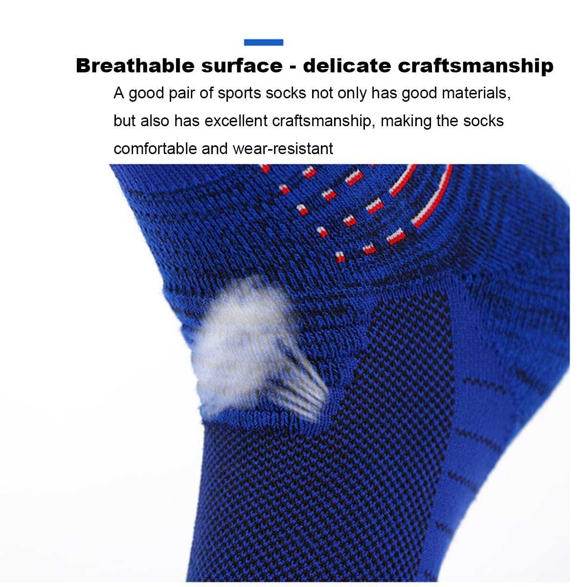YWSLRC 3 Pairs Mens Athletic Socks Performance Thick Cushioned Basketball Training Compression Quarter Crew Socks