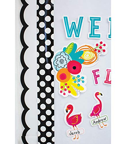 Schoolgirl Style - Simply Stylish Tropical | Welcome to the Flock Bulletin Board Set, 54 Pieces