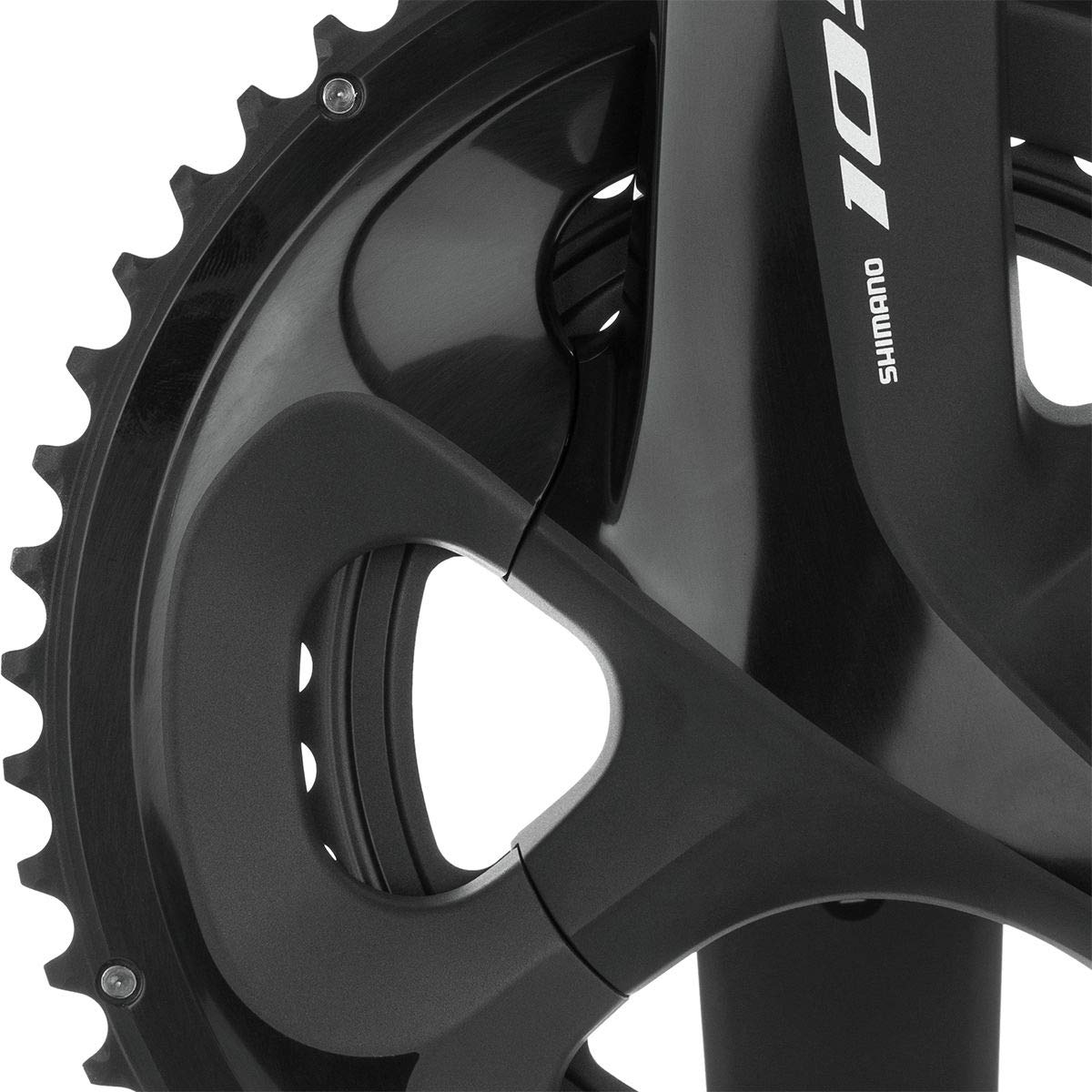 Shimano 105 FC-R7000 Crankset - 172.5mm, 11-Speed, 110 BCD, Hollowtech II Spindle Interface, Black