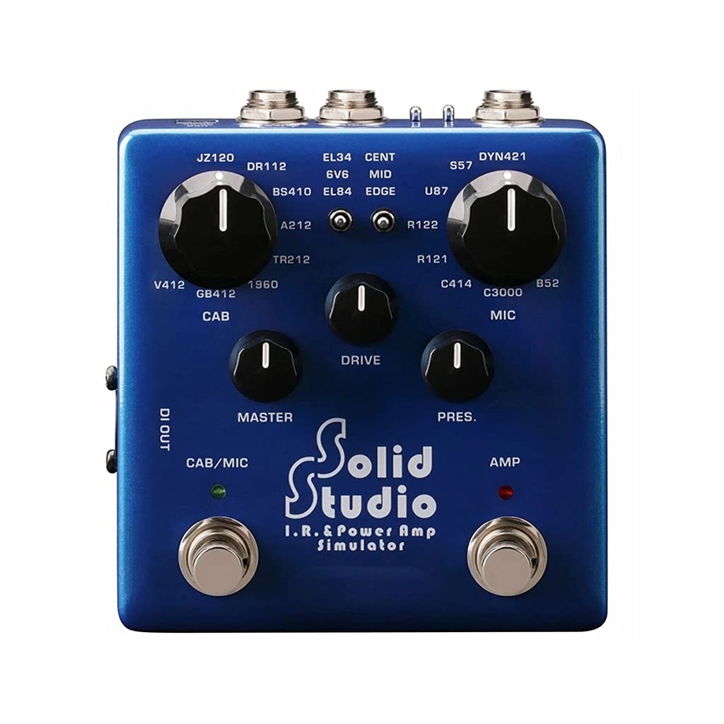 WYFDP NSS5 Solid Studio IR & Power Amp Simulator Pedal Guitar Amp Pedal Speaker Effect Pedal