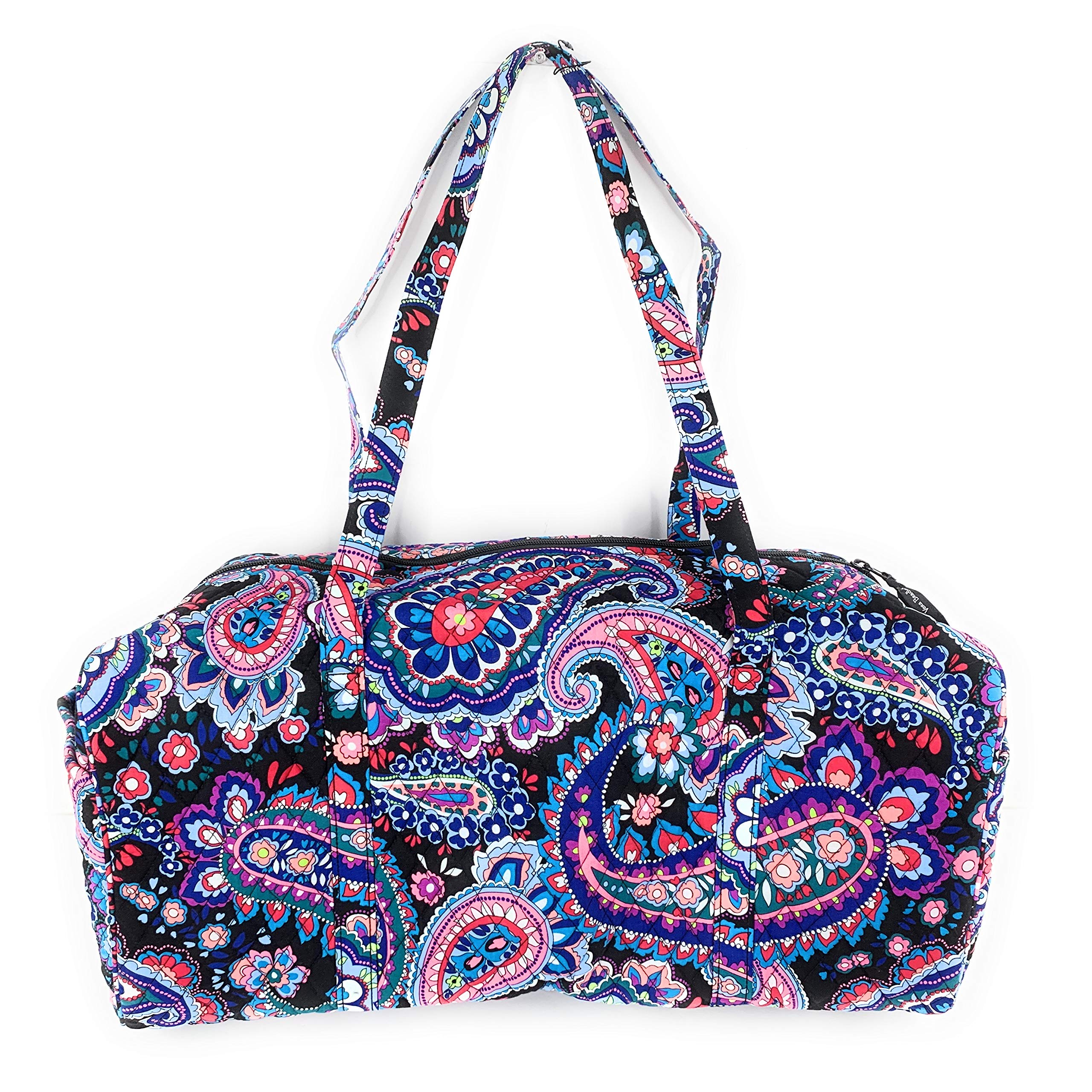 Vera Bradley X-Large Travel Duffel Quilted Cotton Haymarket Paisley