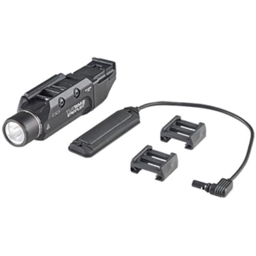 Streamlight 69450 TLR RM 2 Compact, Portable Rail-Mounted LED Tactical Lighting System with Tail Loc, Remote Switch, and 2 Lithium Batteries, Black