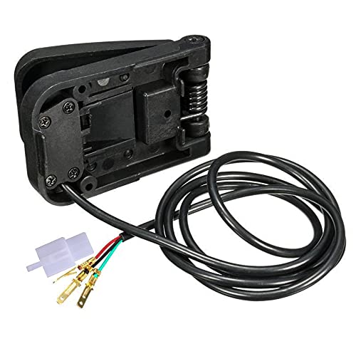 TDPROMOTO Electric Scooter Foot Pedal Throttle Accelerator for ATV Quad Boat E-Bike GoKart