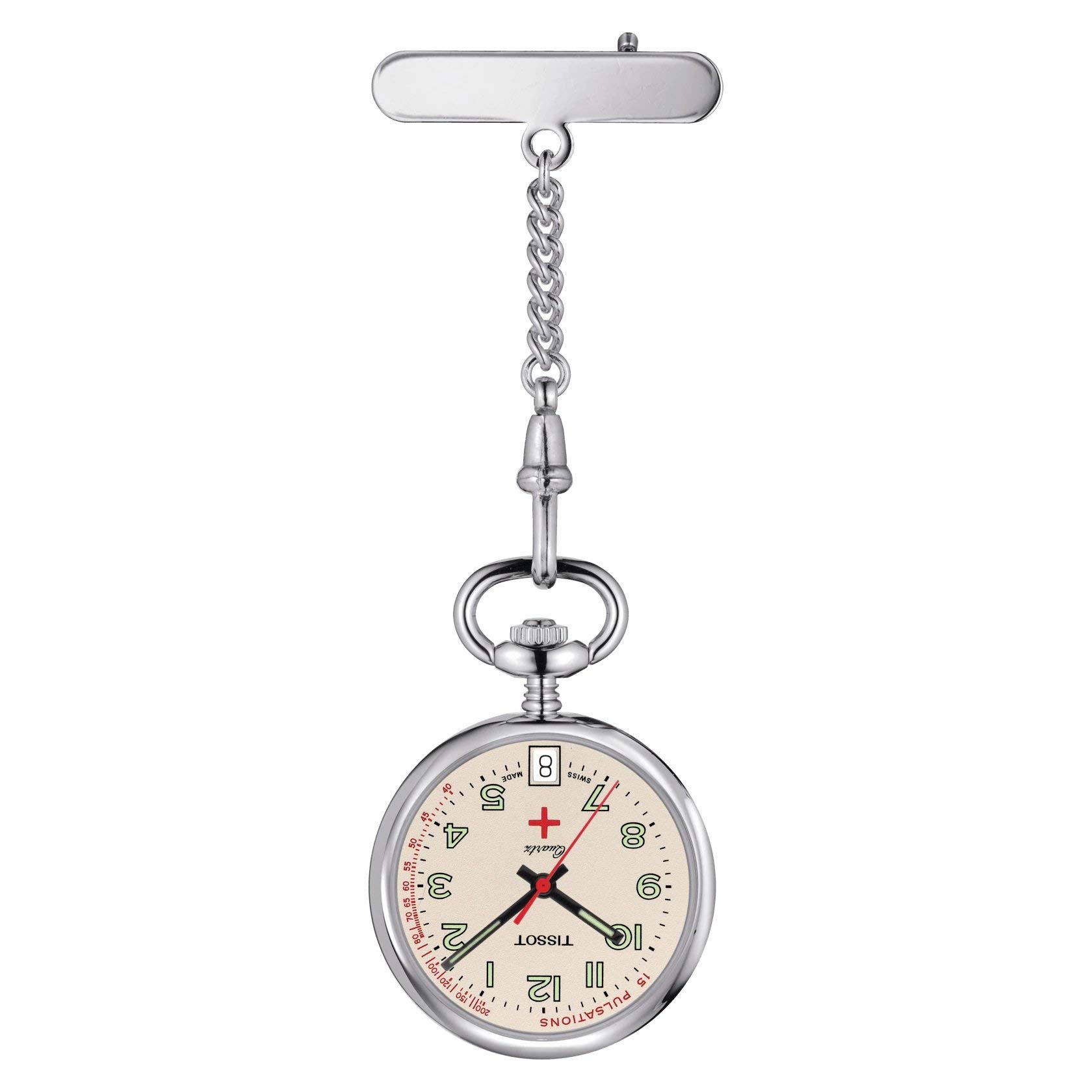Tissot Pendants Infirmiere Quartz Pocket Watch T81.7.221.92