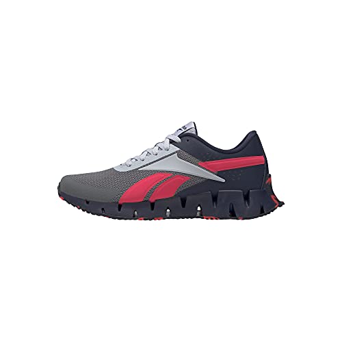 Reebok Men's Zig Dynamica 2.0 Sneaker, Vector Navy/Cold Grey, 11.5