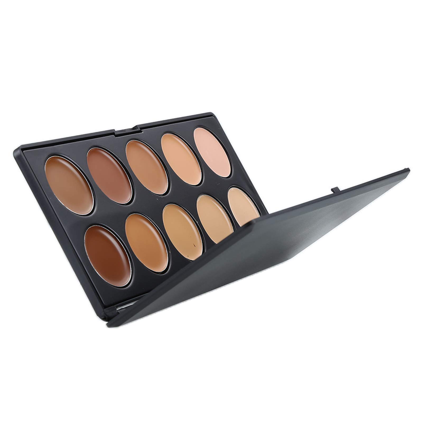 Vodisa 10 Colour Makeup Contour Palette-Cream Concealer Kit- Blemish Face Contouring Highlighter Palette- Sleek Cosmetics Professional Base Foundation Beauty Make up Cream Makeup Blemish Pallet