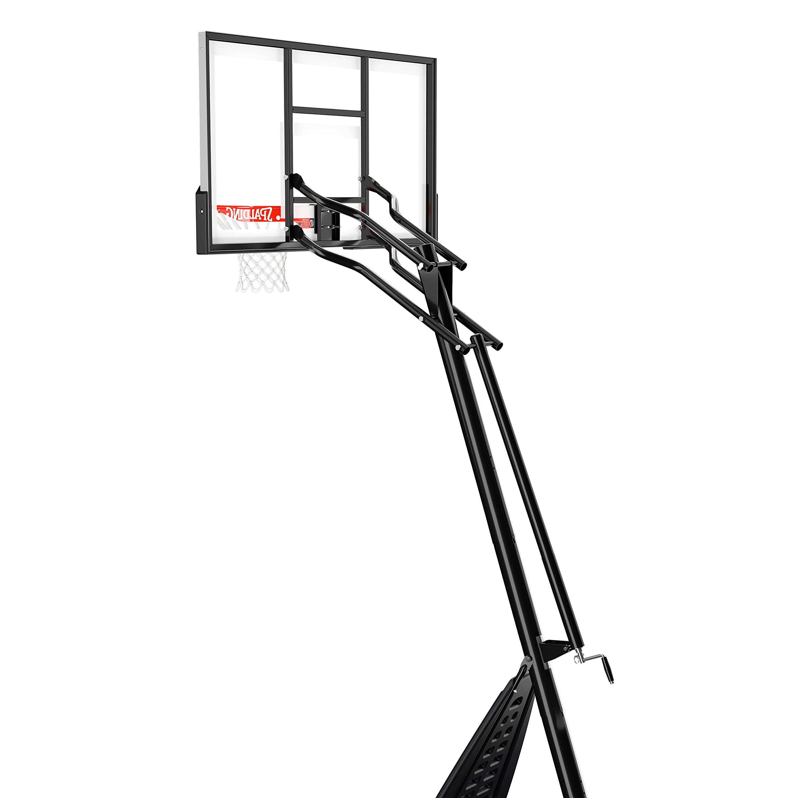 Spalding 54" Acrylic Screw Jack Portable Basketball Hoop