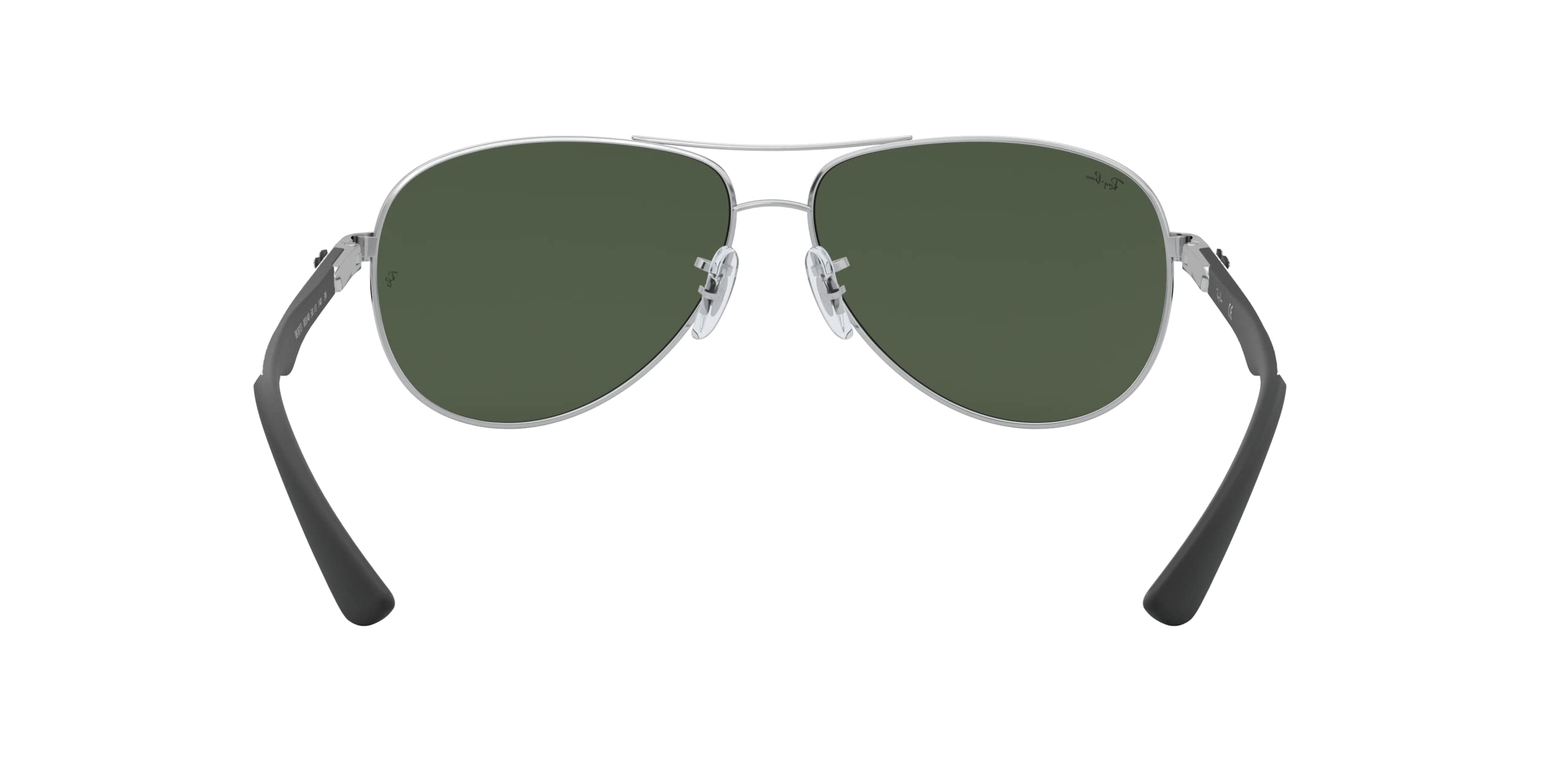 Ray-Ban Man Sunglasses Silver Frame, Silver Lenses, 58MM