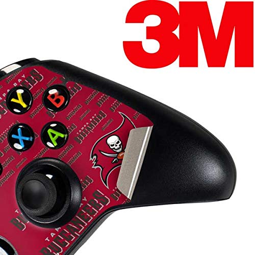 Skinit Decal Gaming Skin compatible with Xbox One Controller - Officially Licensed NFL Tampa Bay Buccaneers Red Blast Design