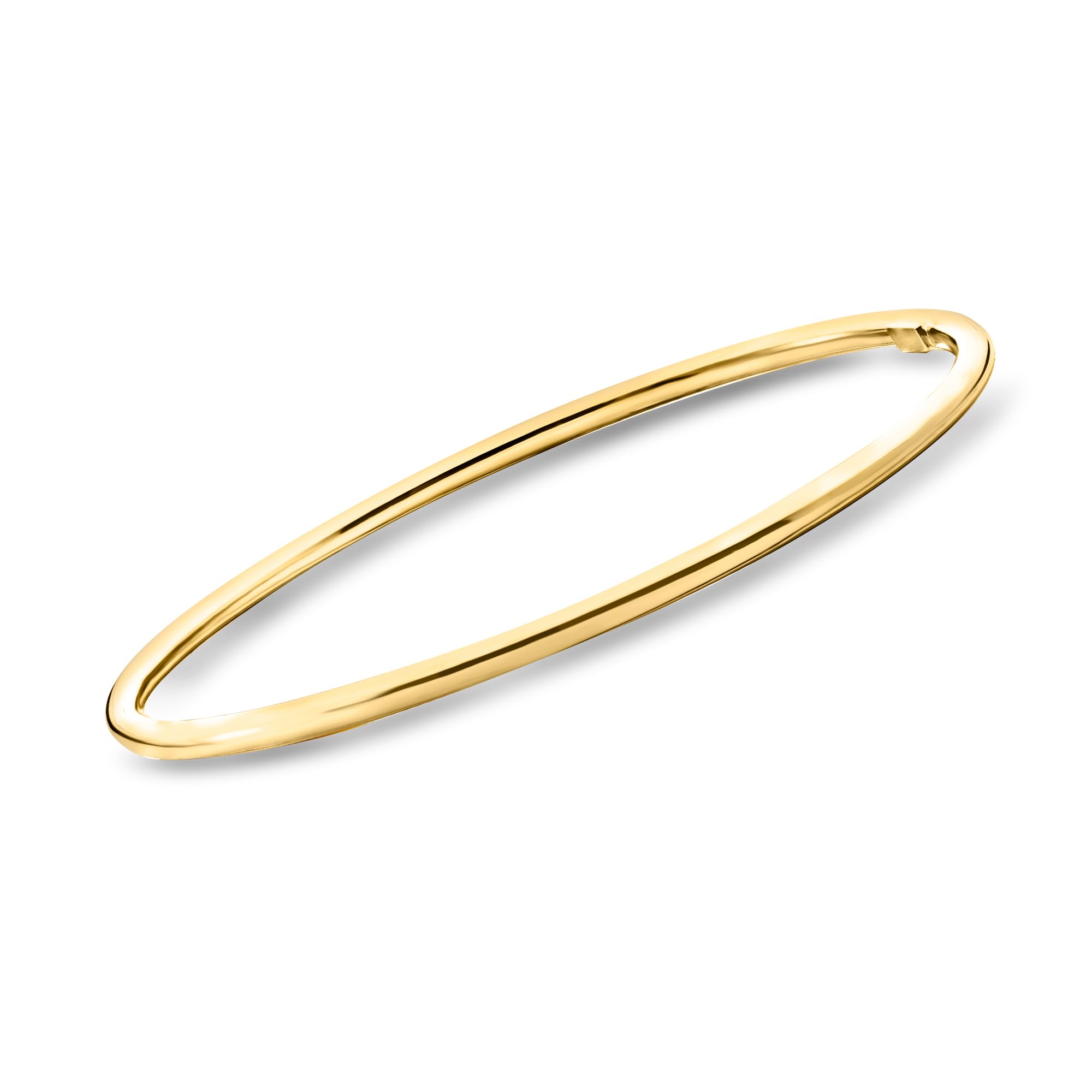 Ross-Simons Italian 22kt Gold Over Sterling Jewelry Set: 3 Polished Bangle Bracelets. 7.5 inches