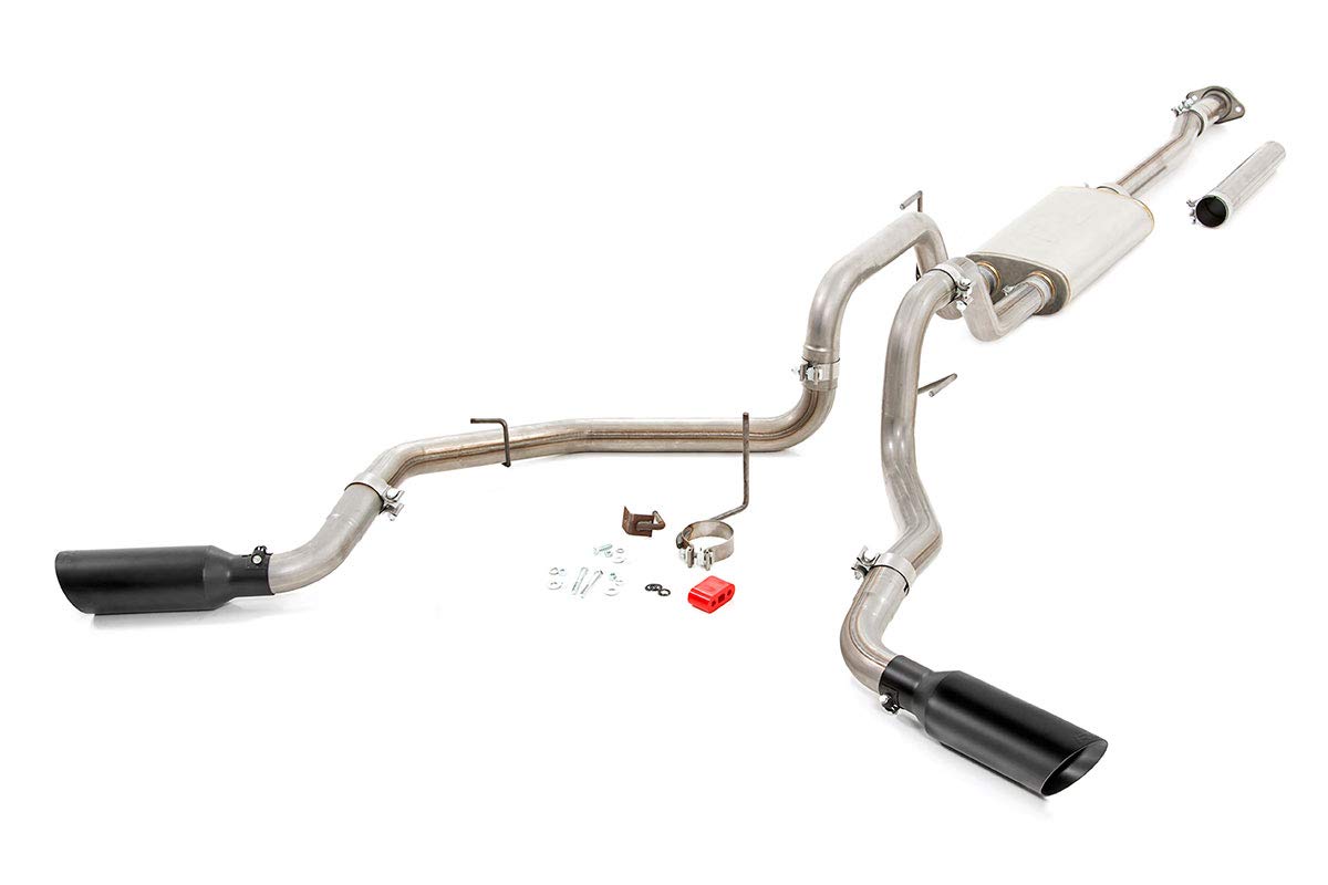 Rough Country Dual Cat-Back Exhaust for 2015-2020 Ford F-150 2WD/4WD - 96006