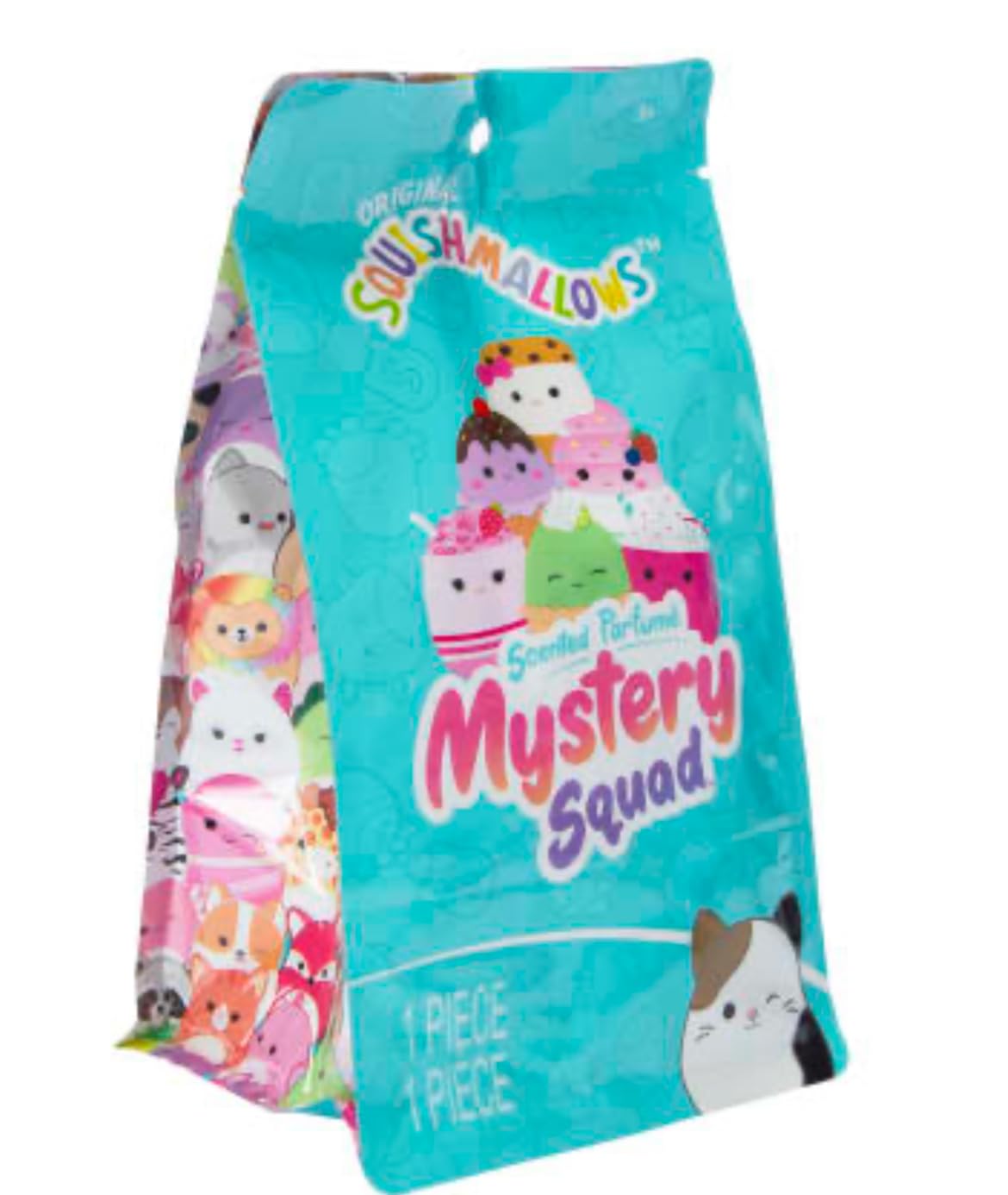 Squishmallow Kellytoy 2020 Scented Mystery Squad Bag 5 inches Plush Series 1, unisex-children