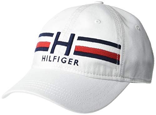Tommy Hilfiger Men's Ira Baseball Cap Classic White