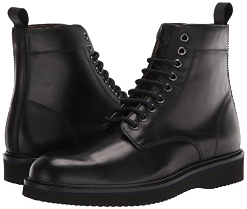 Ted Baker Men's Derby Combat Boot, Black, 12