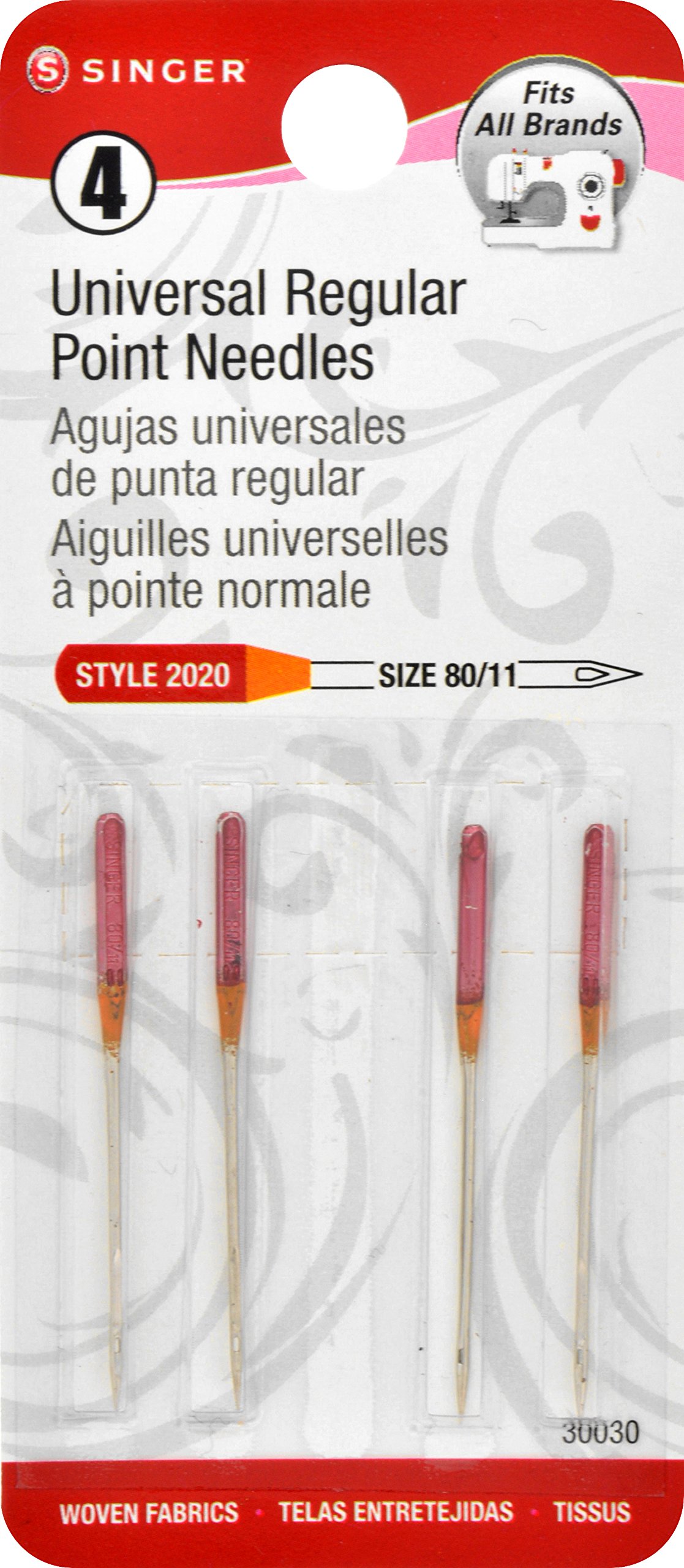 SINGER 4 Regular Point Machine Needles