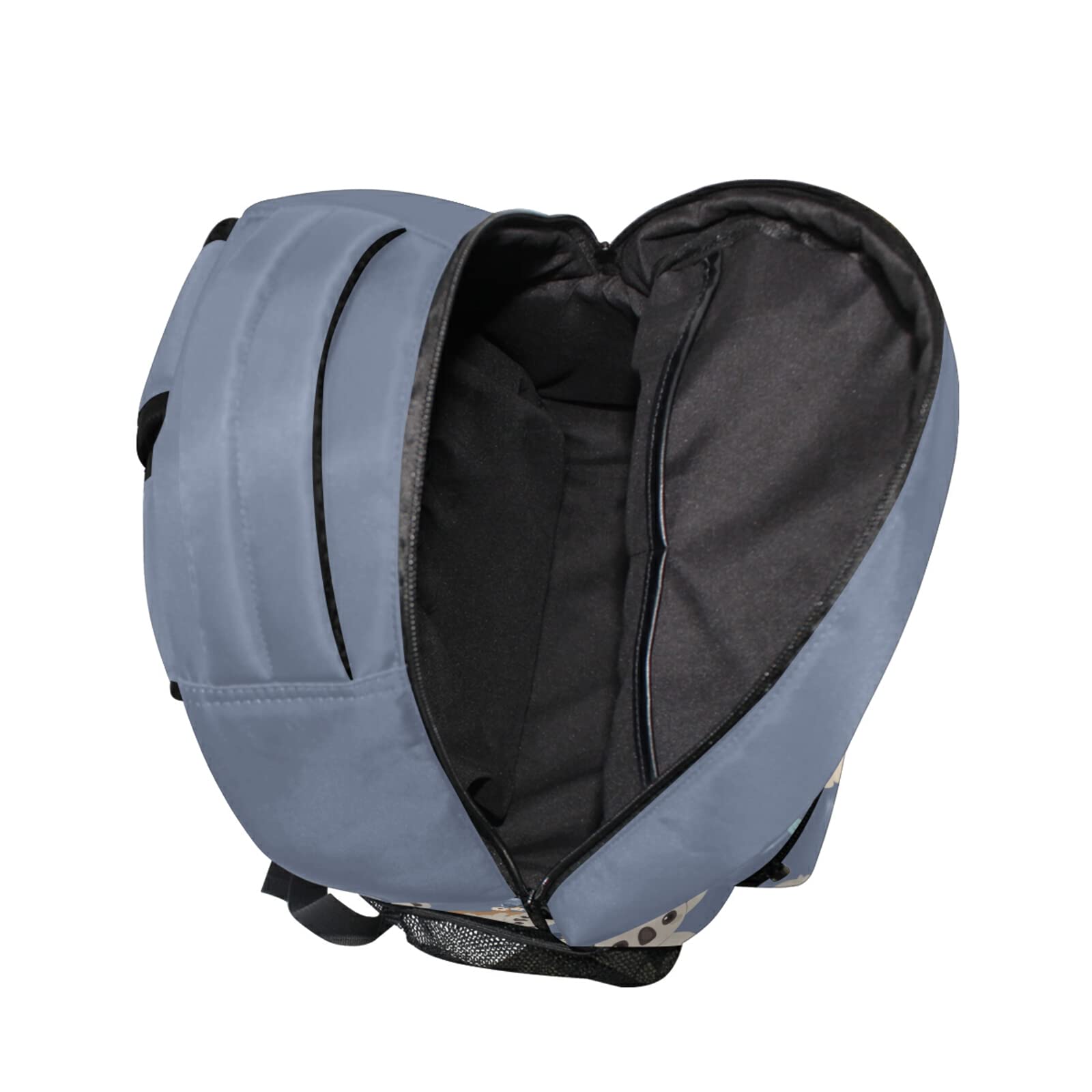 Wamika Cute Koala Bear Climb Tree Backpack Flowers Tree Leaves Birds School Backpacks Preschool Book Bag Blue