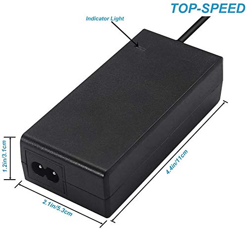 TOP-SPEED Power Supply Adapter for 24v Logitech Racing Wheel G25 G27 G29 G920 G923 G940 Power Cord