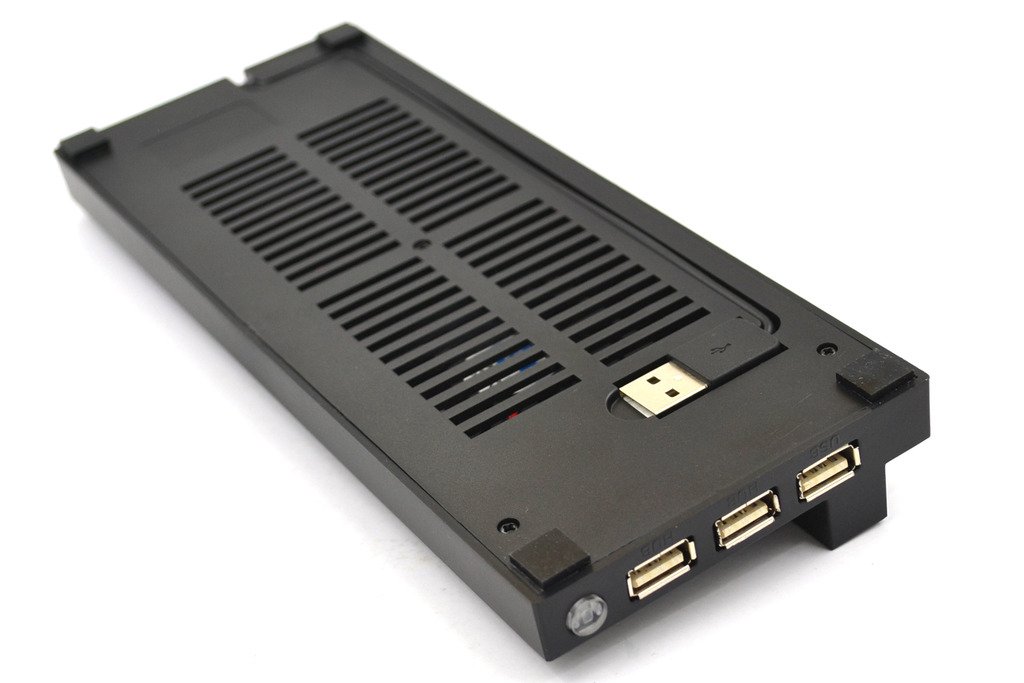 REYTID Pro Dual Cooling Fan / Stand Combo Compatible with Xbox One S - 3 USB Ports - All-in-One Sleek Design Cooler